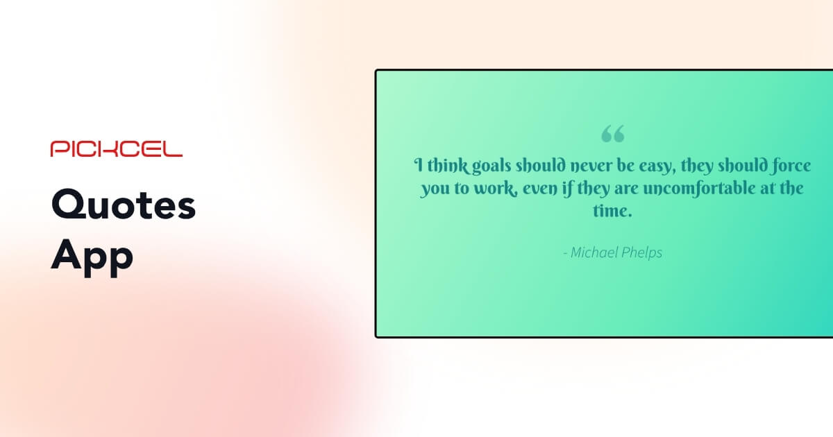 Quotes Digital Signage App