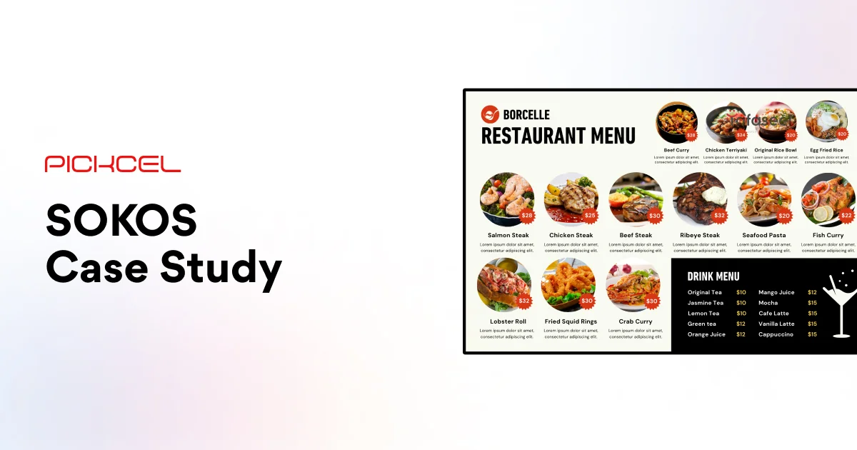 SOKOS: Elevating Innovative Digital Signage Solutions