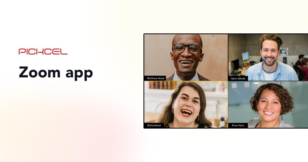 Zoom: Digital Signage App for Modern Workplaces