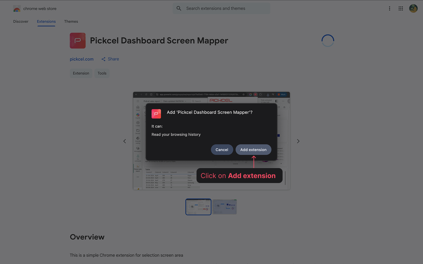 How to Use the Dashboard Screen Mapper Chrome Extension? - Pickcel